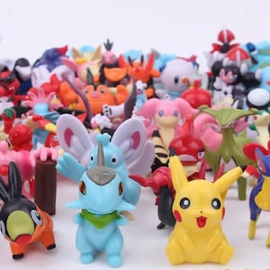 Pokémon Mini Figurines | Pokemon Kids Gift | Pokemon Anime Card Figures ...