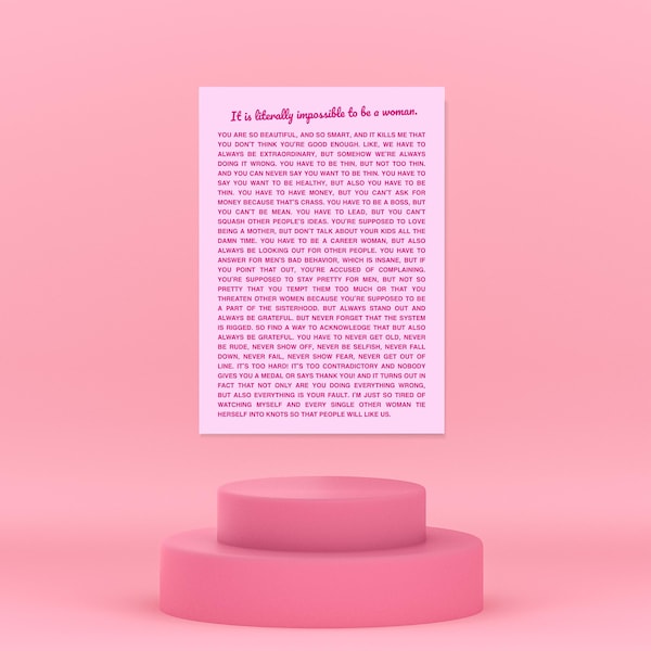 Barbie Monologue - Etsy UK