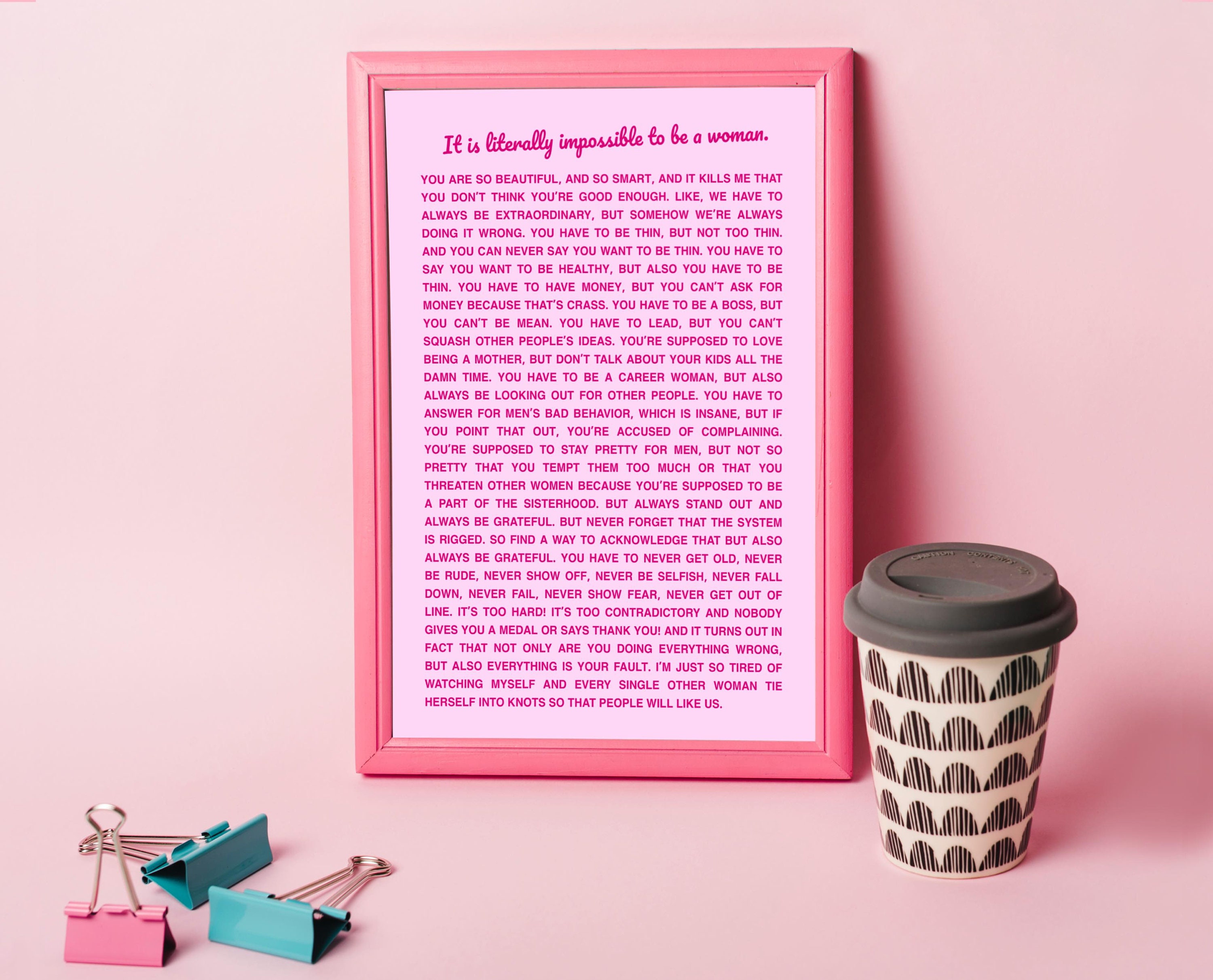 Glorias Monologue Barbie Movie Barbie Speech Feminist Girl Power