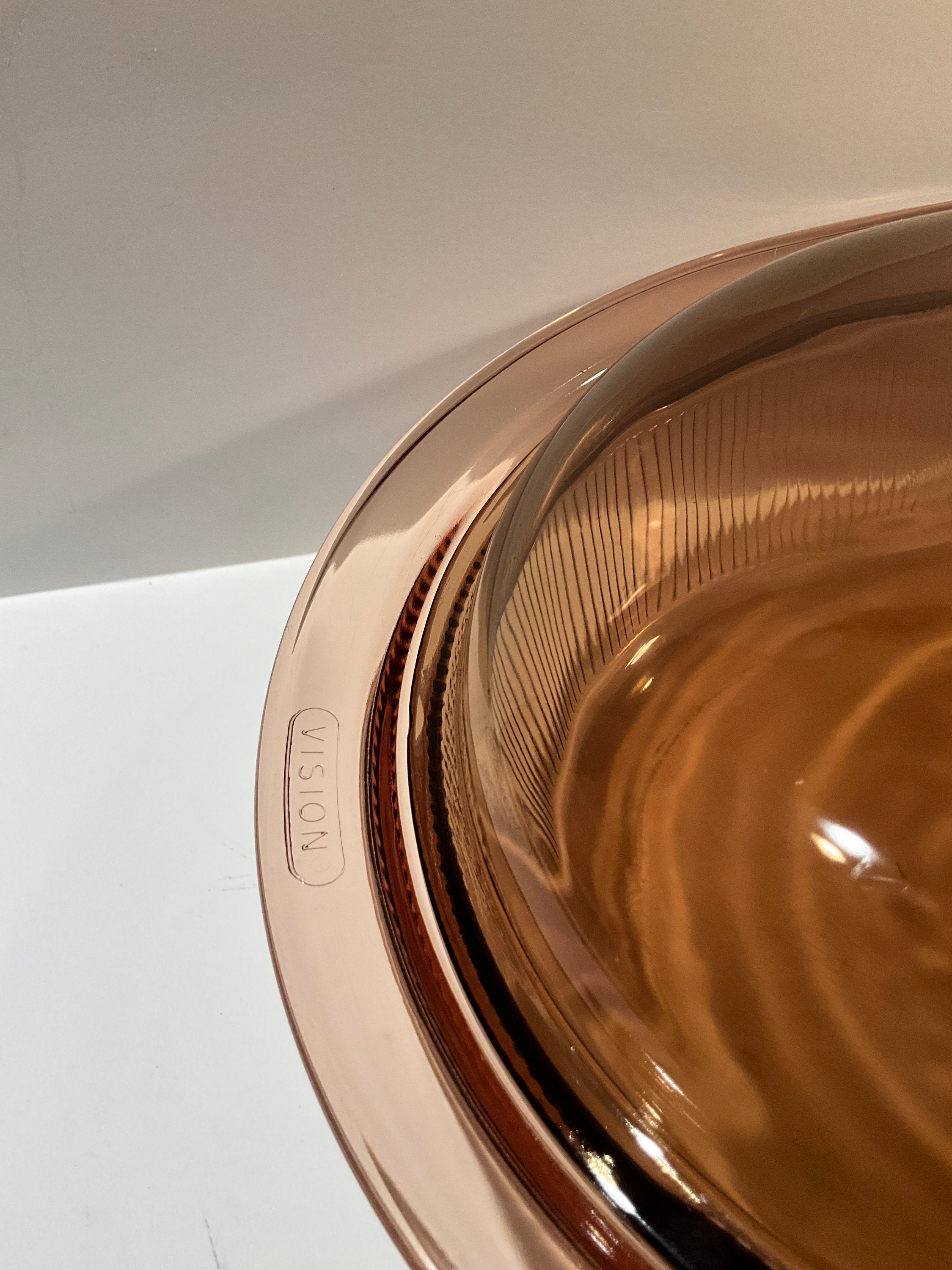 1986 Visions CORNING V21 AMBER 4qt Covered Roaster - Etsy