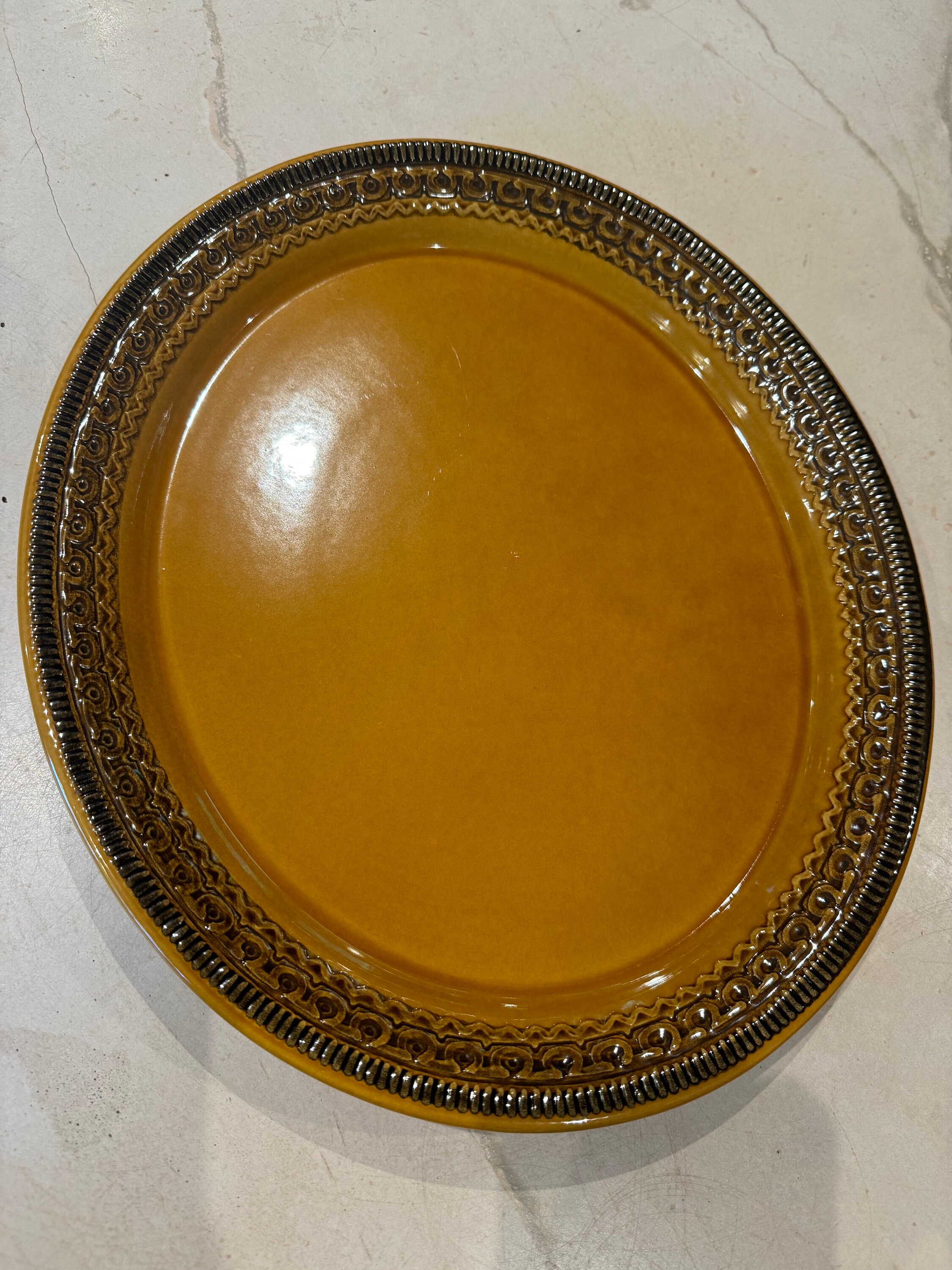 Franciscan Earthenware Platter EUC in Creole Rust - Etsy