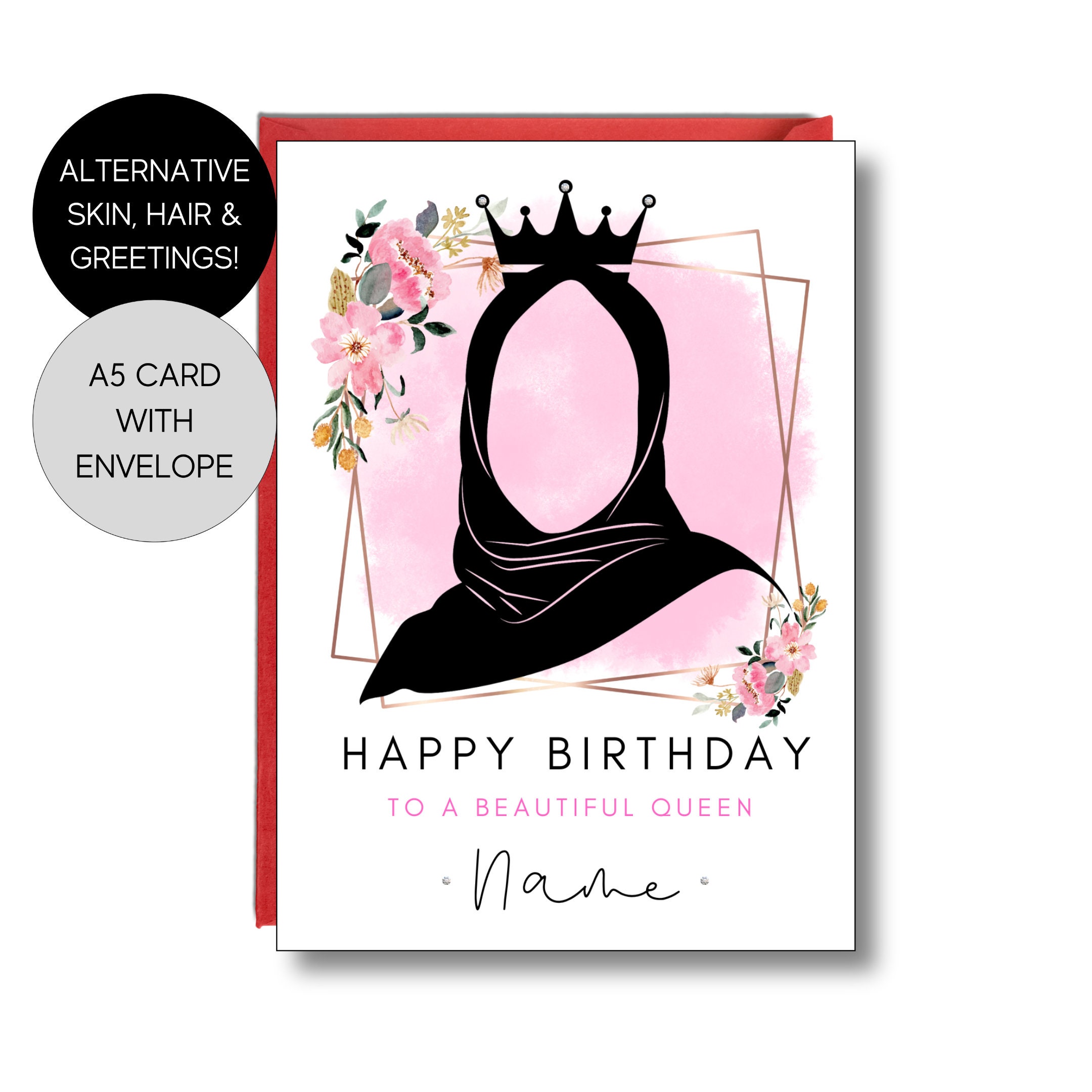 Muslim Birthday Card Islamic Birthday Card Muslim Card - Etsy