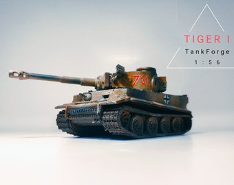 Tiger 1 Tank Model - Etsy
