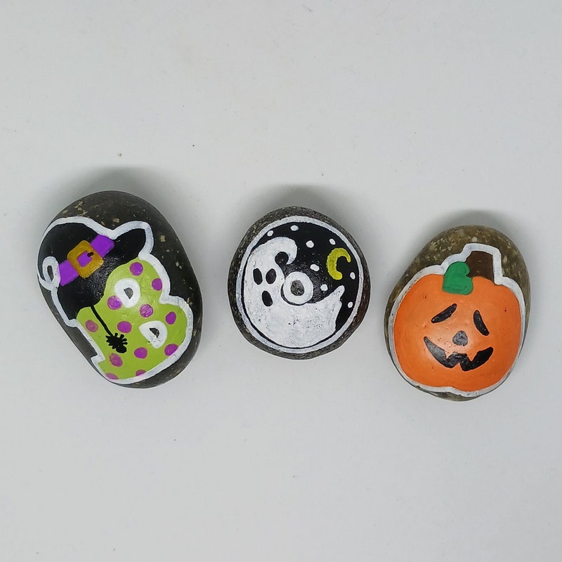 Gothic Painted Rocks - Etsy