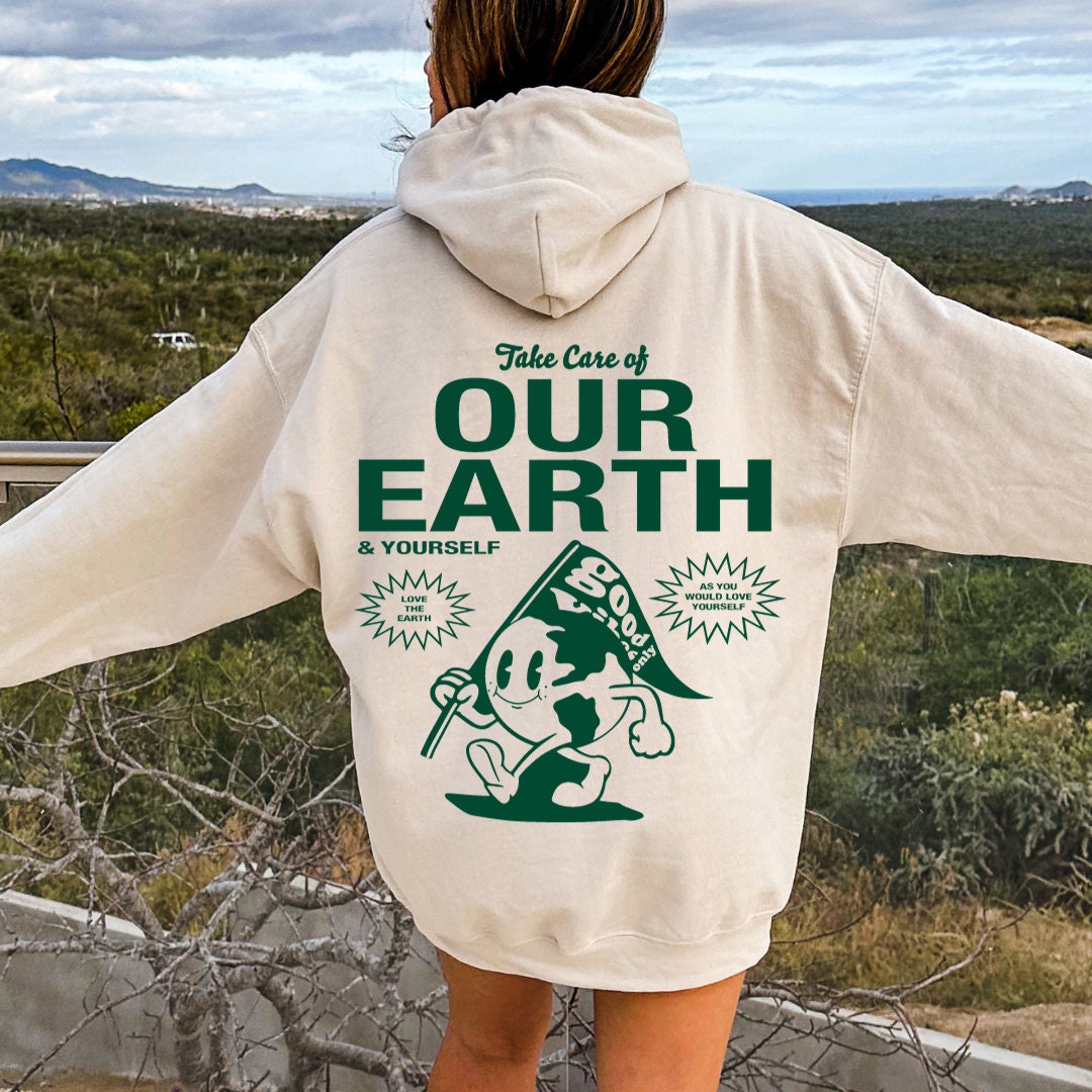 Take Care of Our Earth Hoodie Earth Day Hoodie Trendy Hoodie Aesthetic ...