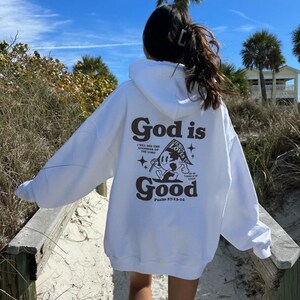 God is Good Hoodie, Christian Hoodie, Religious Crew, Bestfriend ...