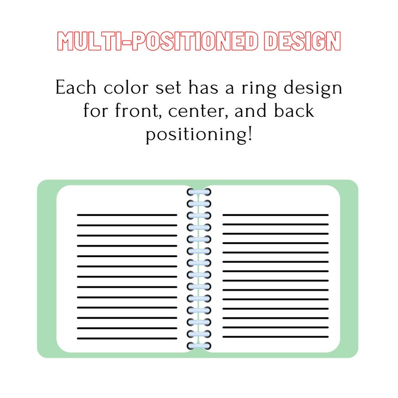 Digital Binder Rings for Digital Planners and Digital Notebooks Digital ...