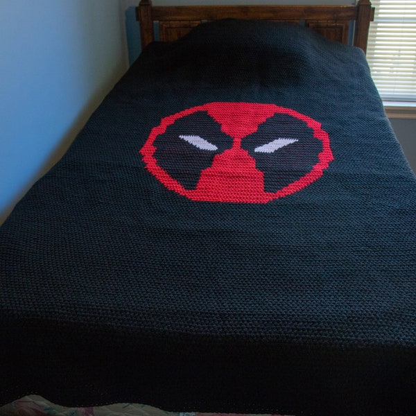 Deadpool Blanket - Etsy