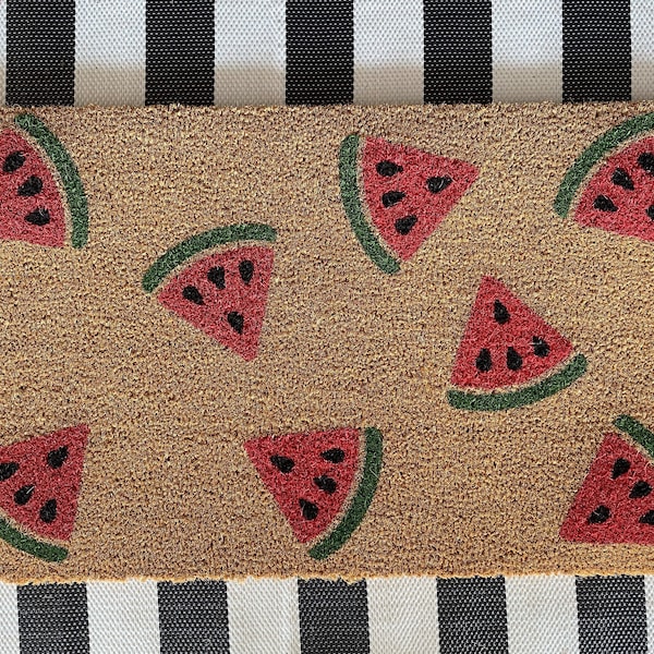 Watermelon Doormat - Etsy