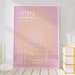 Angel Number 222 Pink Aura Poster, Spiritual Wall Art Y2K Aesthetic ...