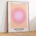 Positive Aura Posters Set of 3 Prints Spiritual Grainy - Etsy