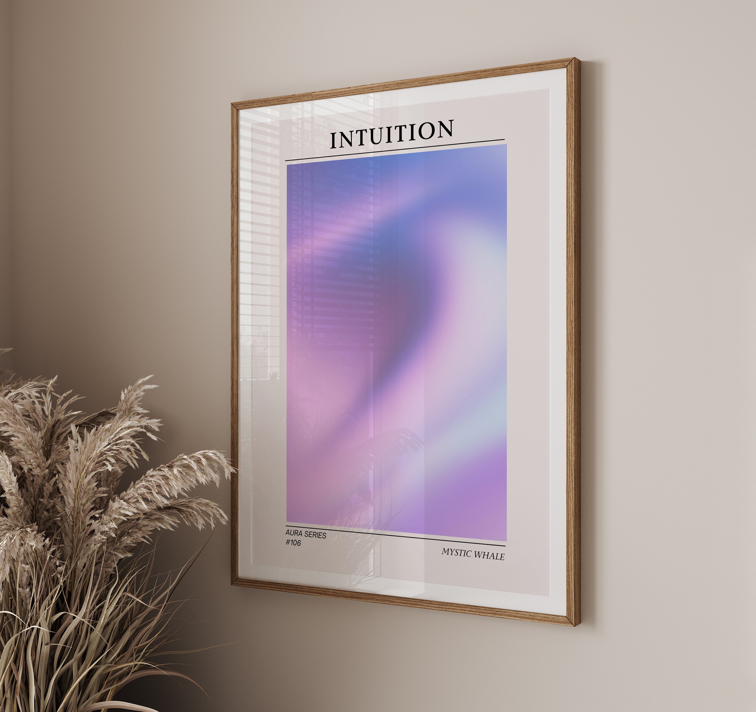 Abstract Aura Poster Printable Set of 3 Prints Aesthetic Room - Etsy