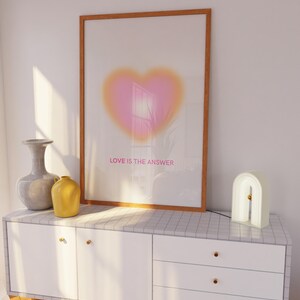 Positive Aura Affirmation Prints, Y2K Aesthetic 3 Piece Wall Art ...