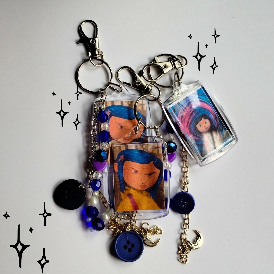 Coraline Inspired Photo Keychain Double-sided/charm - Etsy