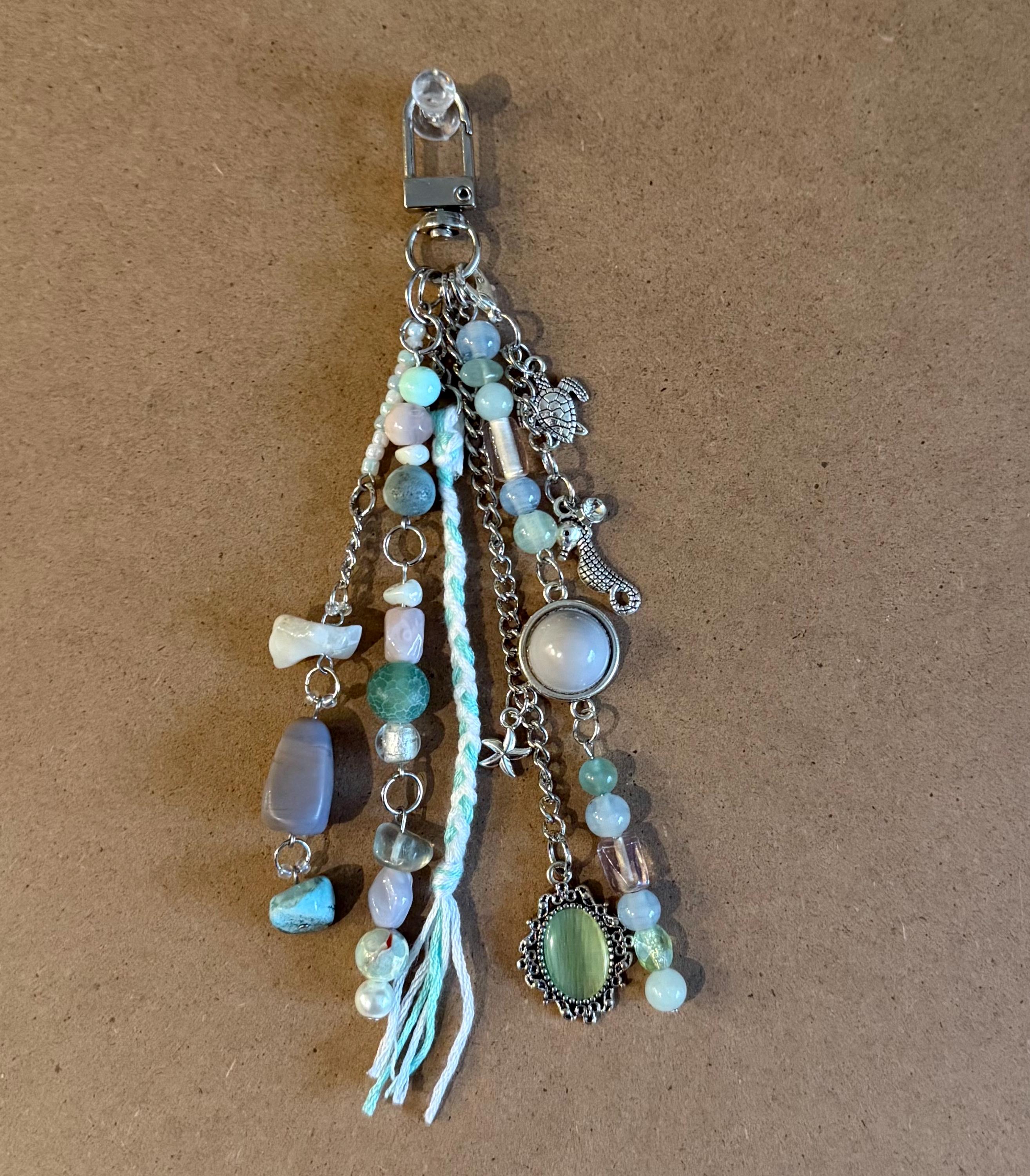 Custom Handmade Keychain/bag Charm // Personalized for You // One-of-a ...
