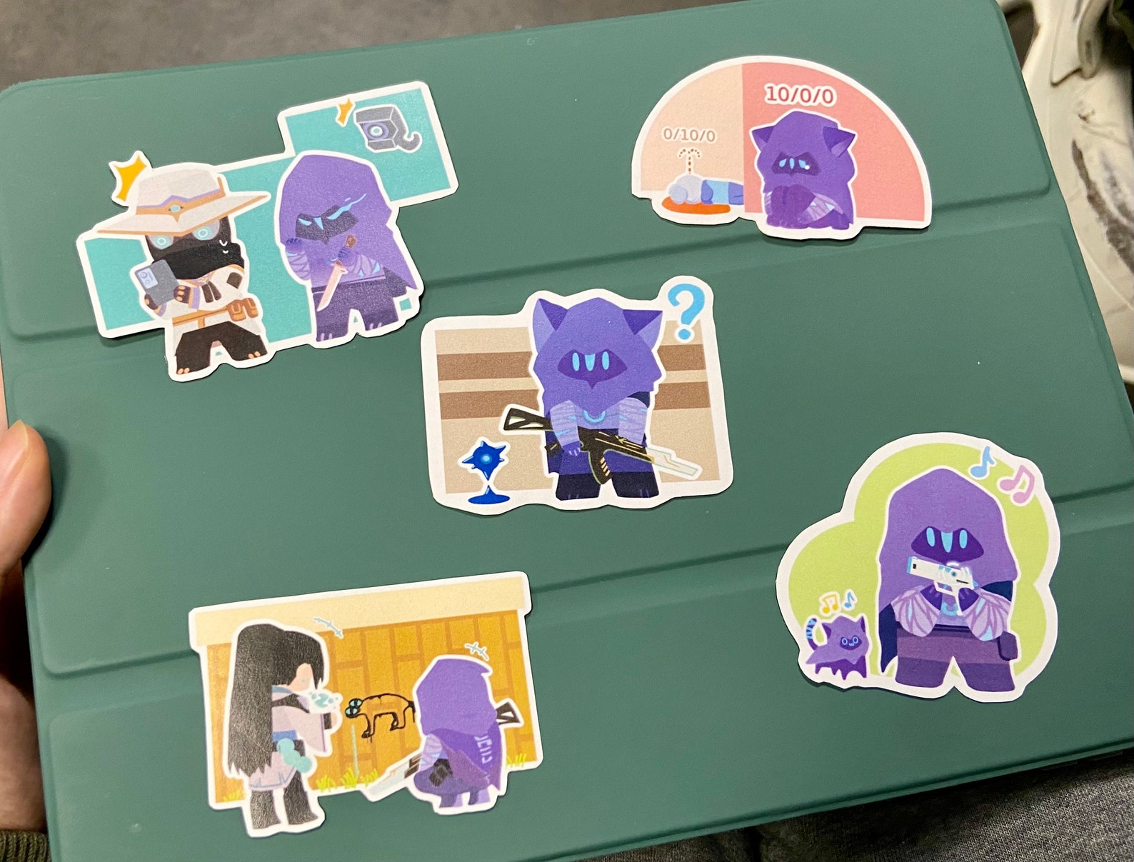 Valorant Stickers Omen's Daily - Etsy