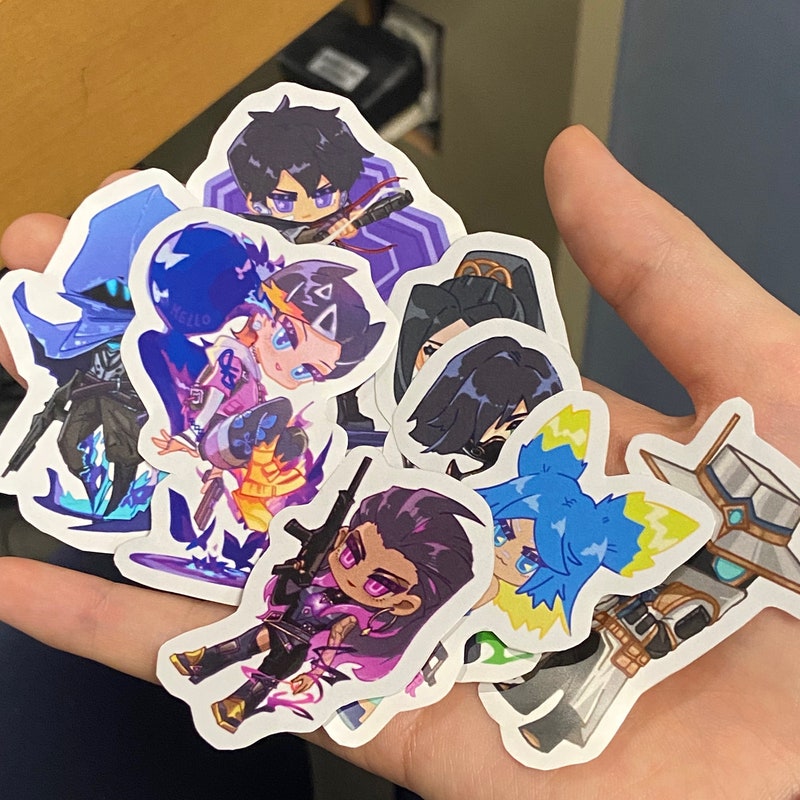 Valorant Stickers - Etsy