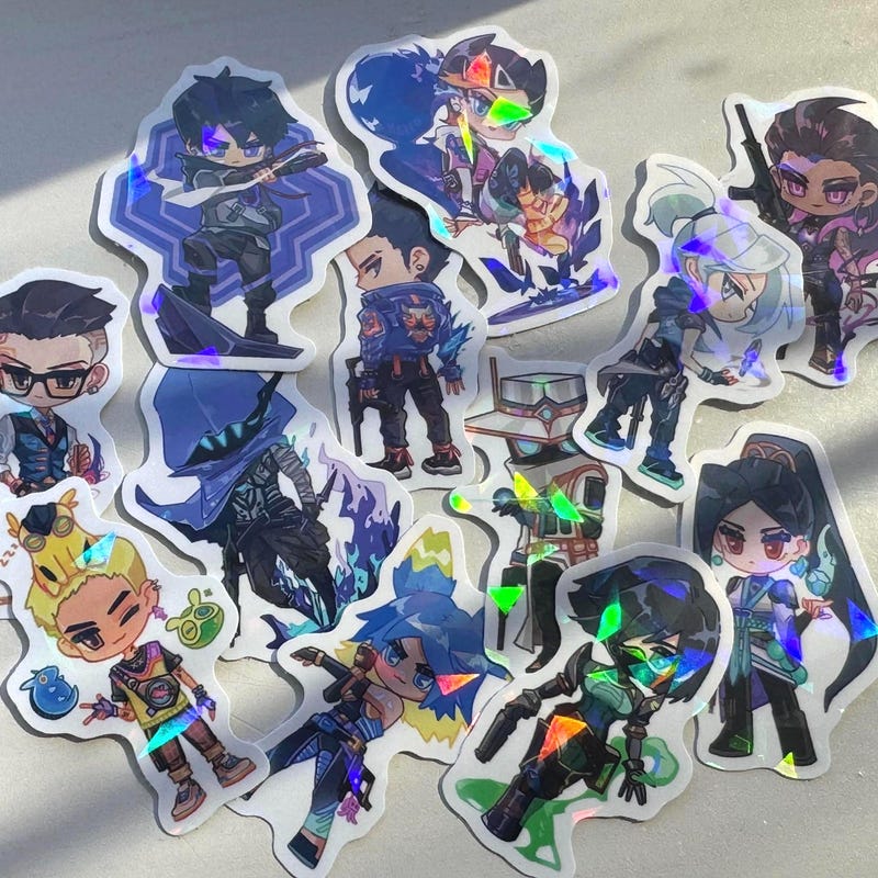 Valorant Stickers - Etsy