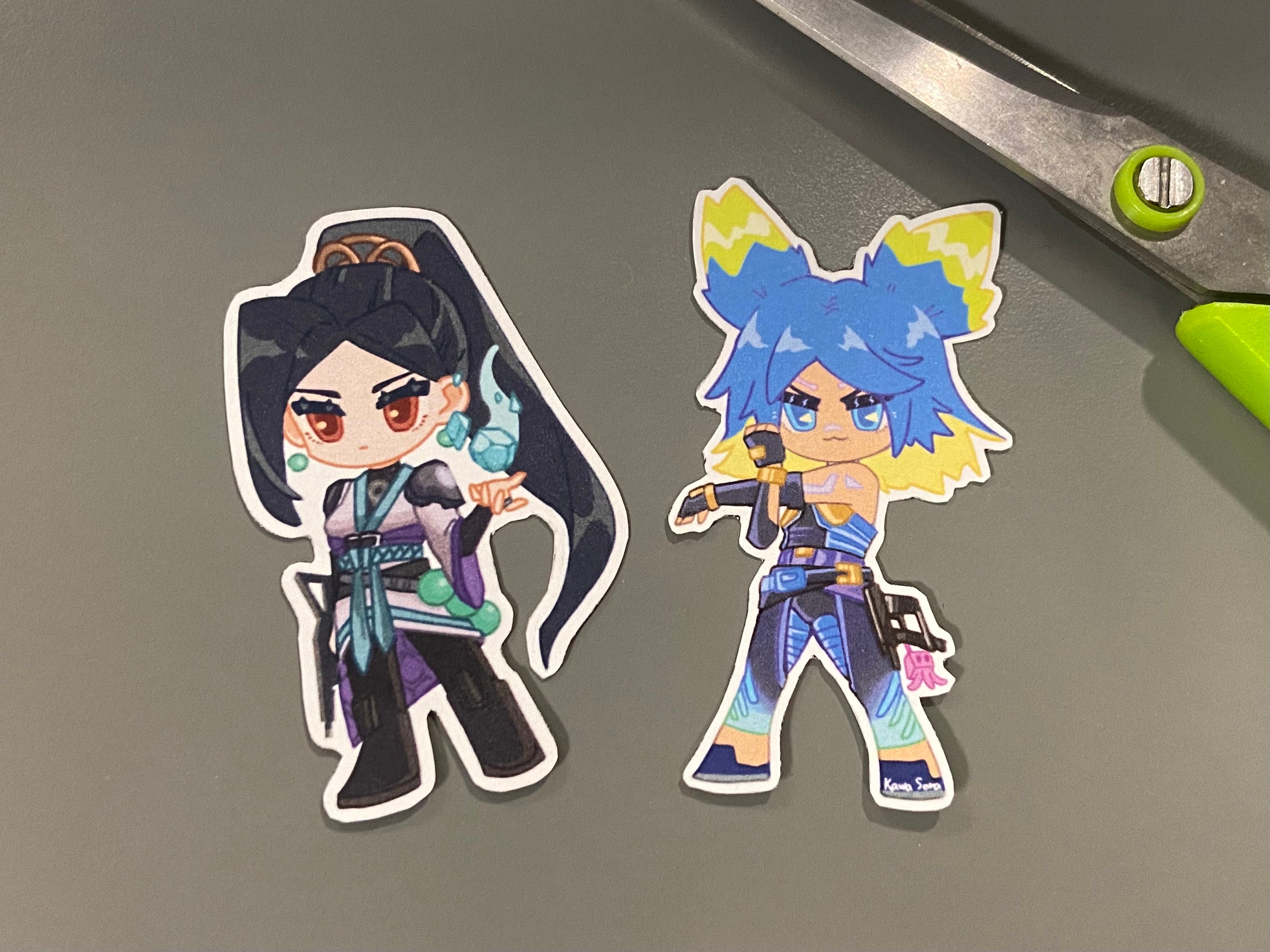 Valorant Stickers Omen's Daily - Etsy