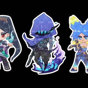 Valorant Stickers Omen's Daily - Etsy
