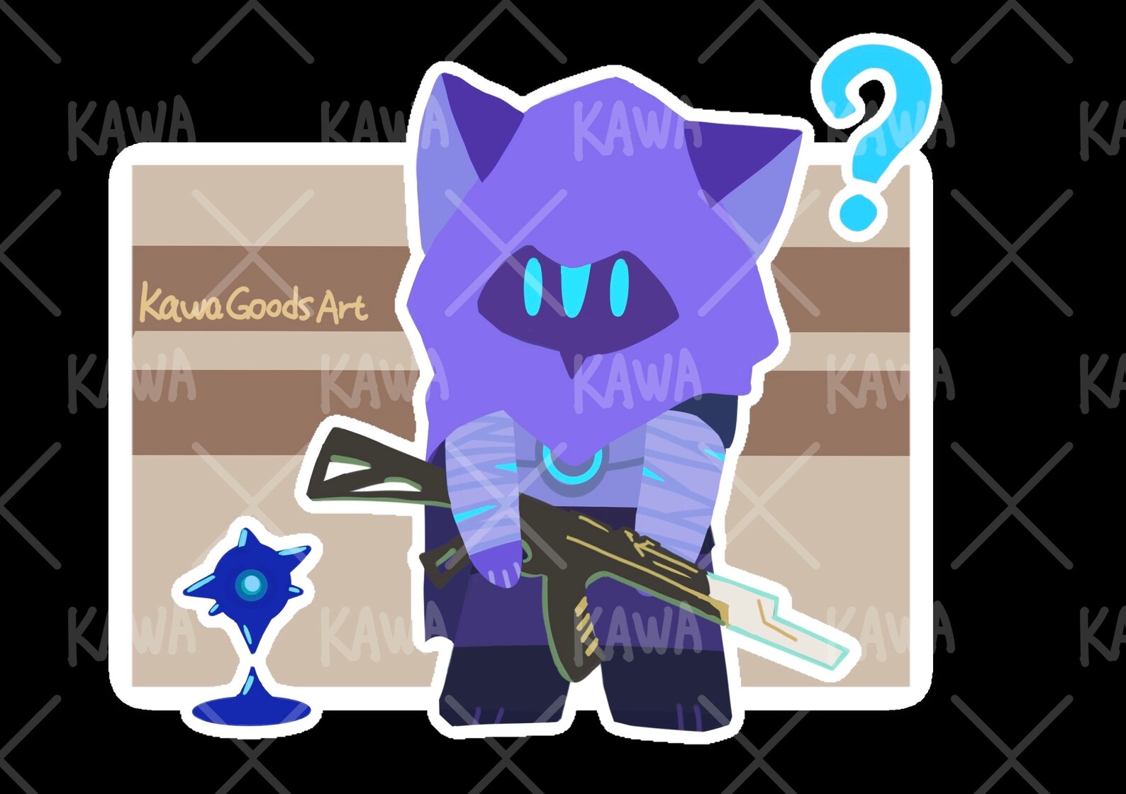 Valorant Stickers Omen's Daily - Etsy