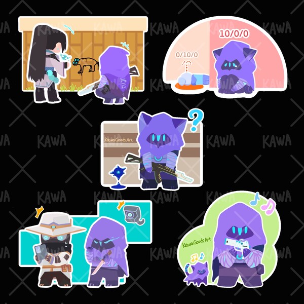 Valorant Stickers - Etsy