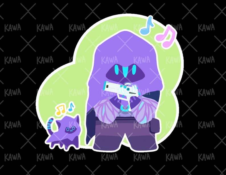 Valorant Stickers Omen's Daily - Etsy