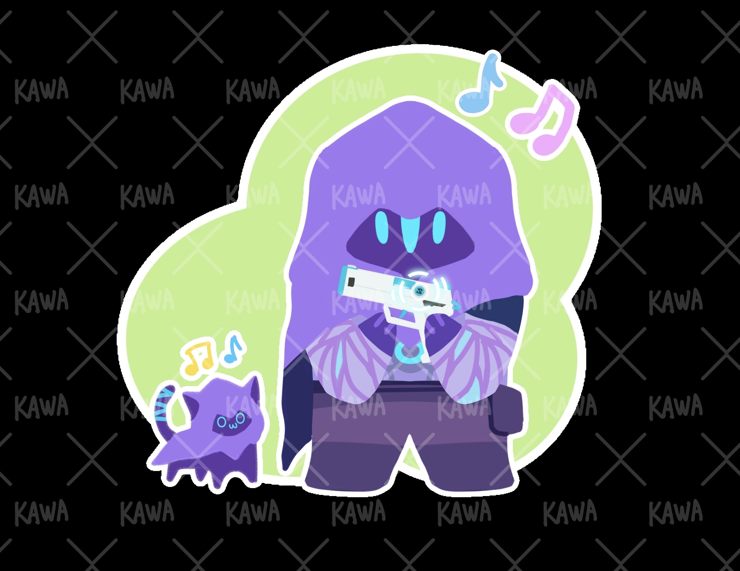 Valorant Stickers Omen's Daily - Etsy