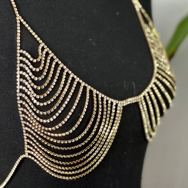 Bling Bra - Etsy