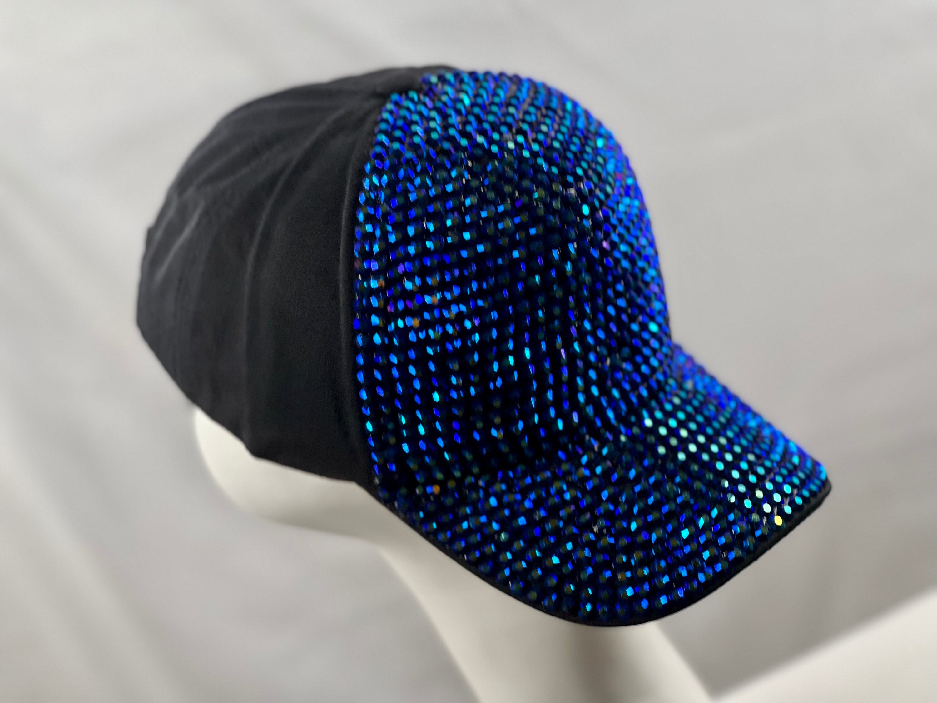 Fabulously Bling Colorful ROYAL BLUE Baseball Cap Hip Hop Cap - Etsy