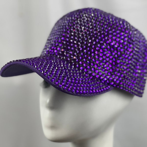 Rhinestone Cap - Etsy