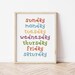 Classroom Printable Set, ABC Poster for Classroom, Educational ...