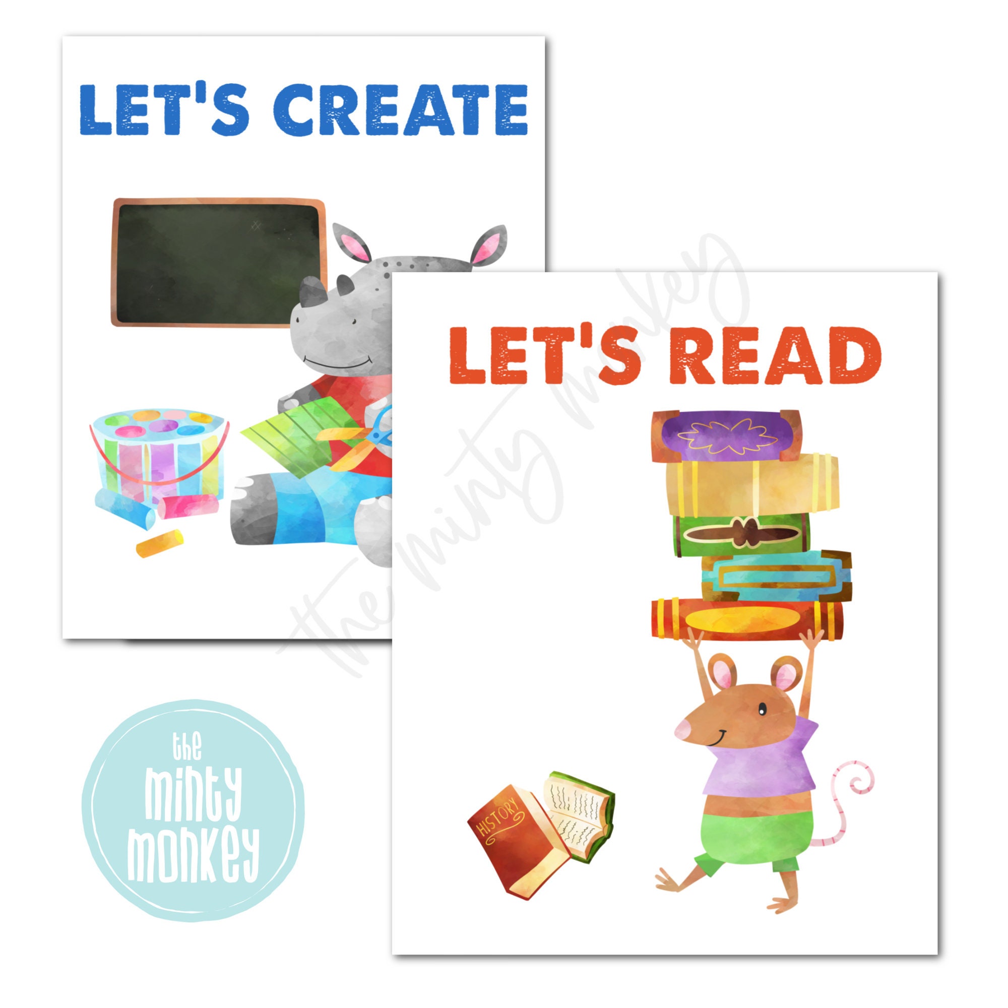 Classroom Printables, Educational Posters Set, School Printables, Learn ...
