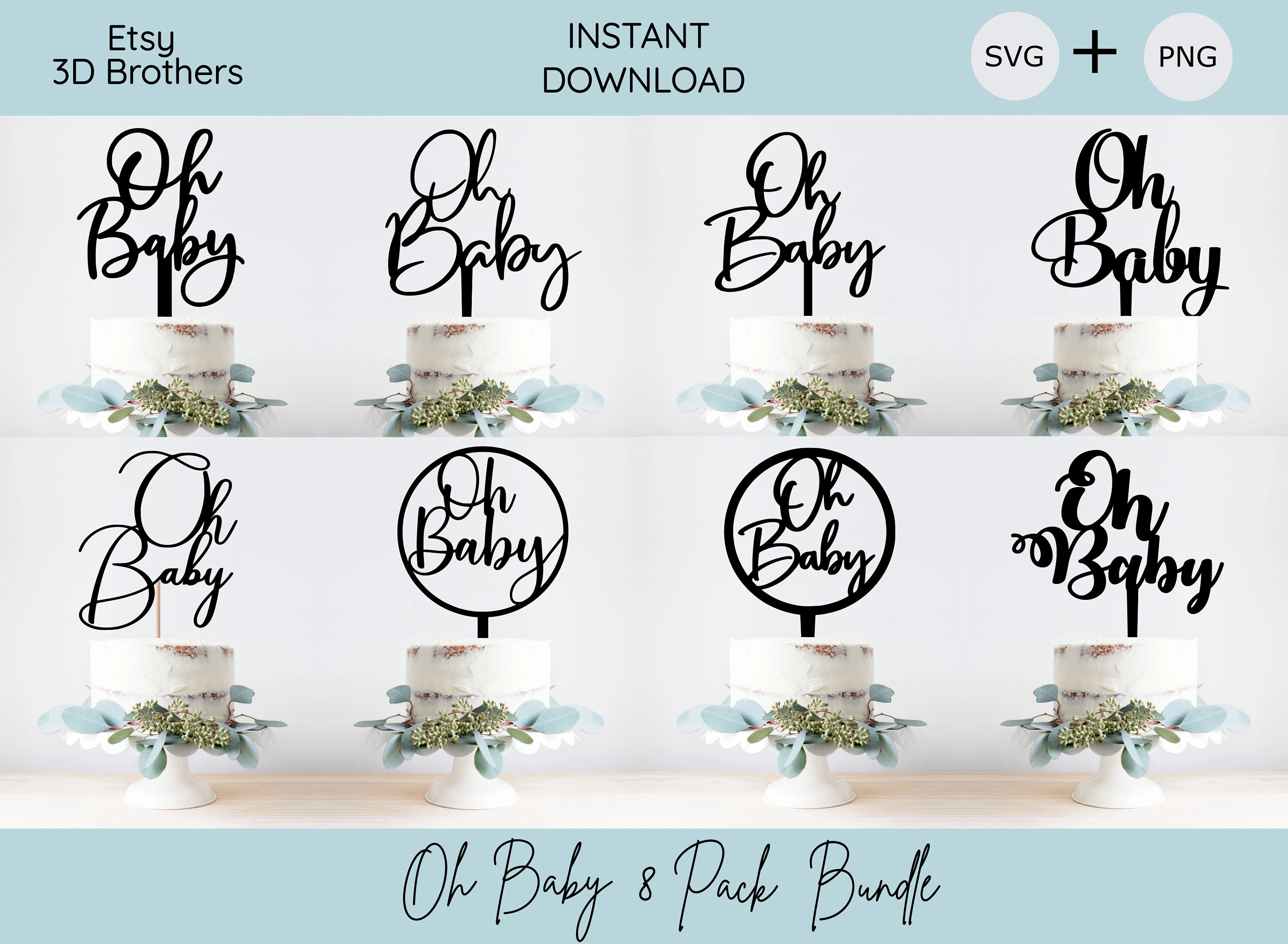 Cake Topper Svg Baby Shower at Meagan Burlingame blog