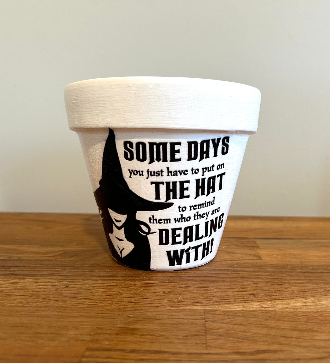 Witch Plant Pots, Witch Gifts, Funny Plant Pots, Indoor Planters, Joke ...