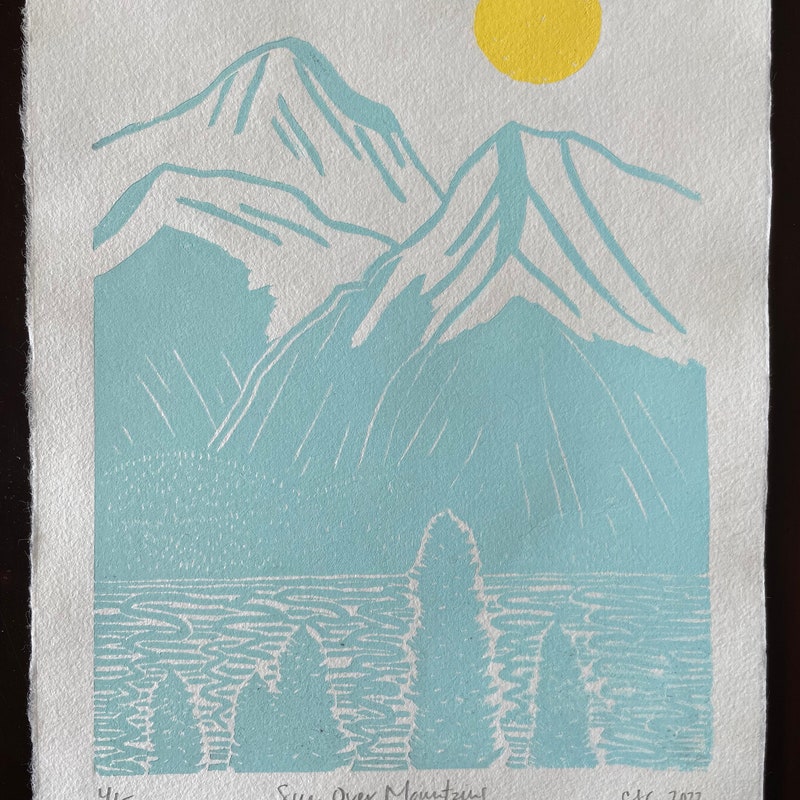 Relief Print - Etsy