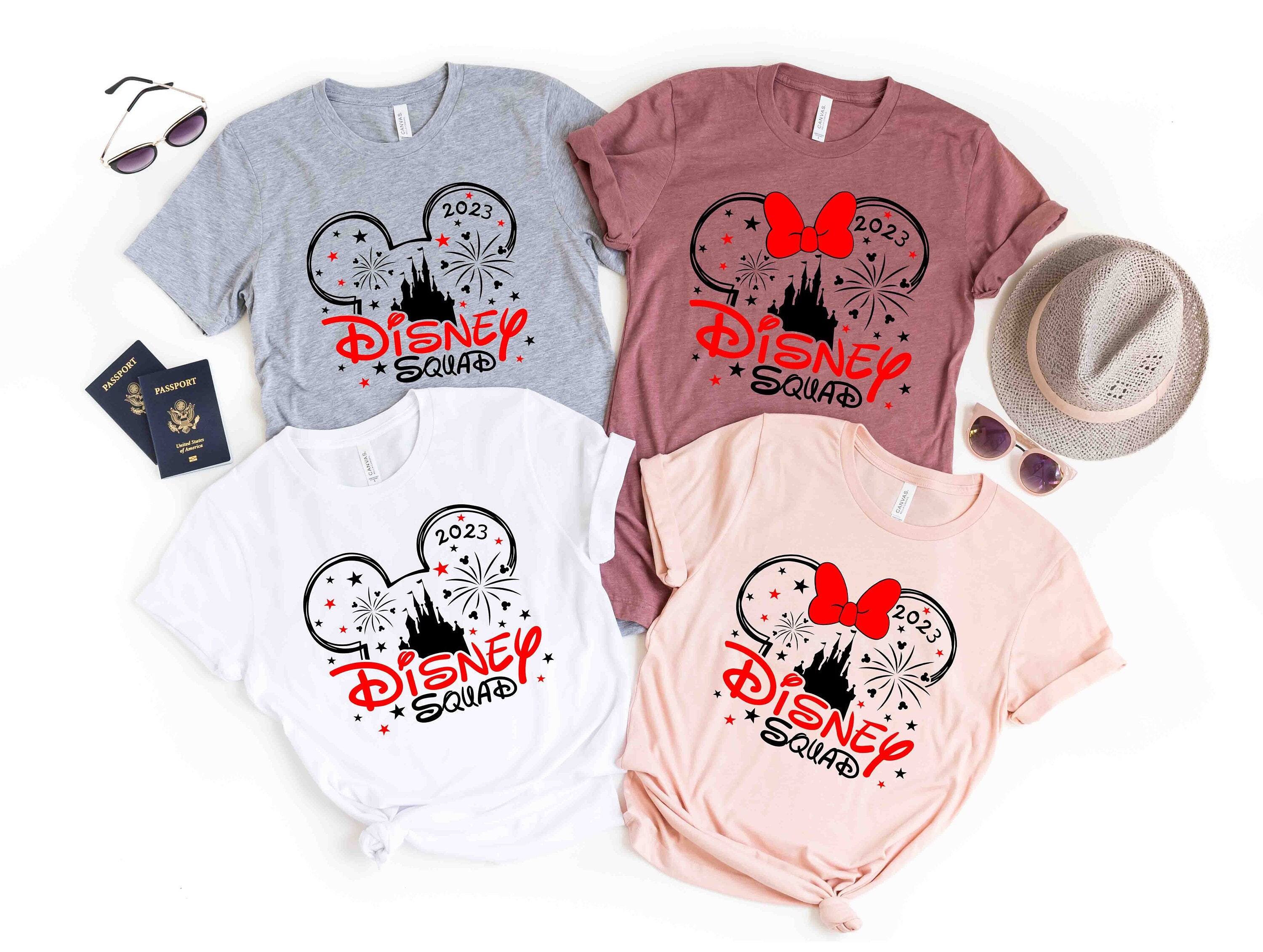 Disney Squad 2023 Mickey Minnie T-Shirt, Disney Squad Shirt sold by ...