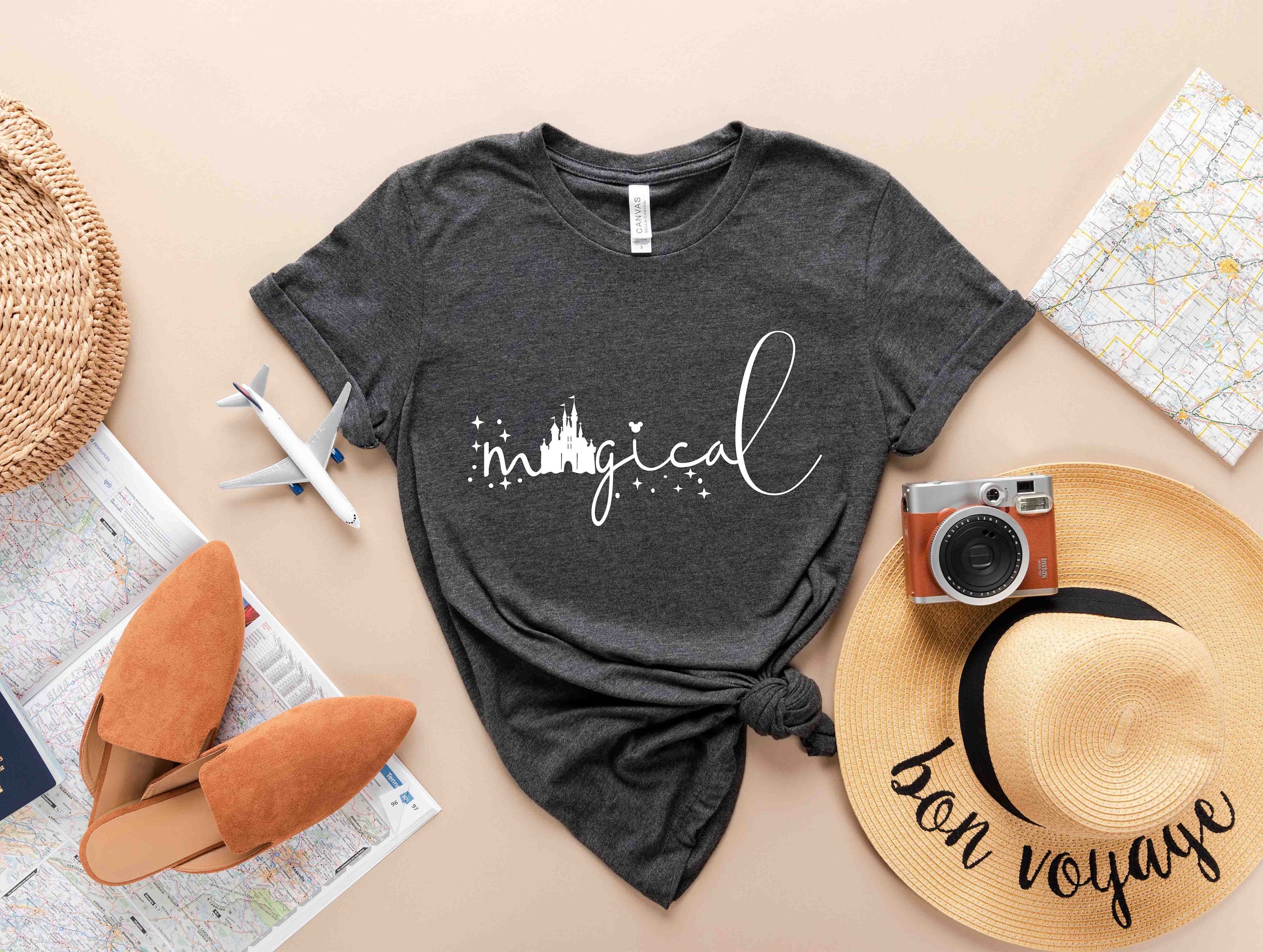 Disney Magical T-Shirt, Magical Disney Castle Shirt, Magic Kingdom ...