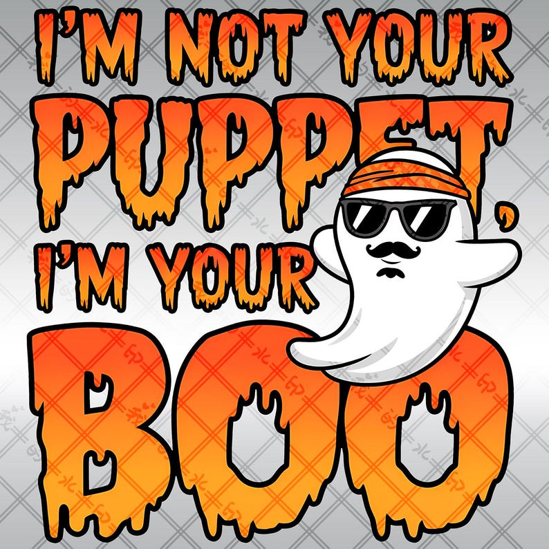 NOT YOUR PUPPET - Etsy