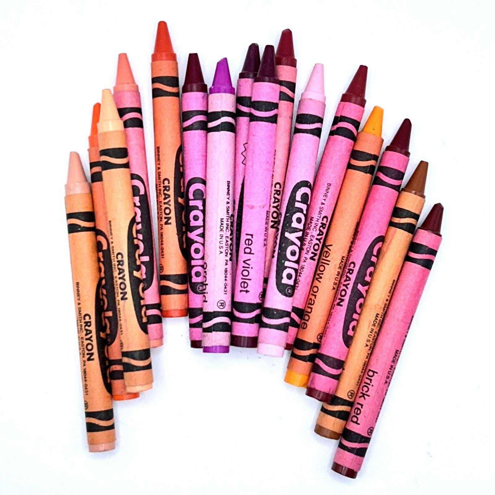 Crayola Crayons Lot of 45 Vintage Colors 1990 Fun Names 90s Great ...