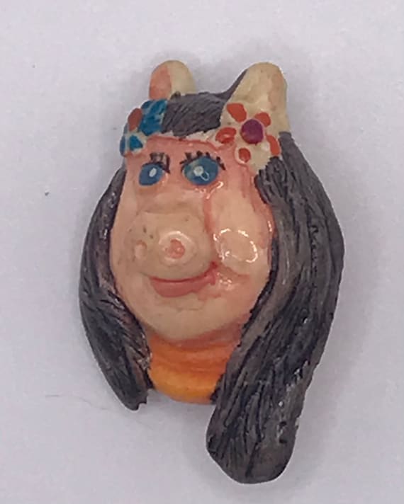 Muppets Miss Piggy Brown Hair