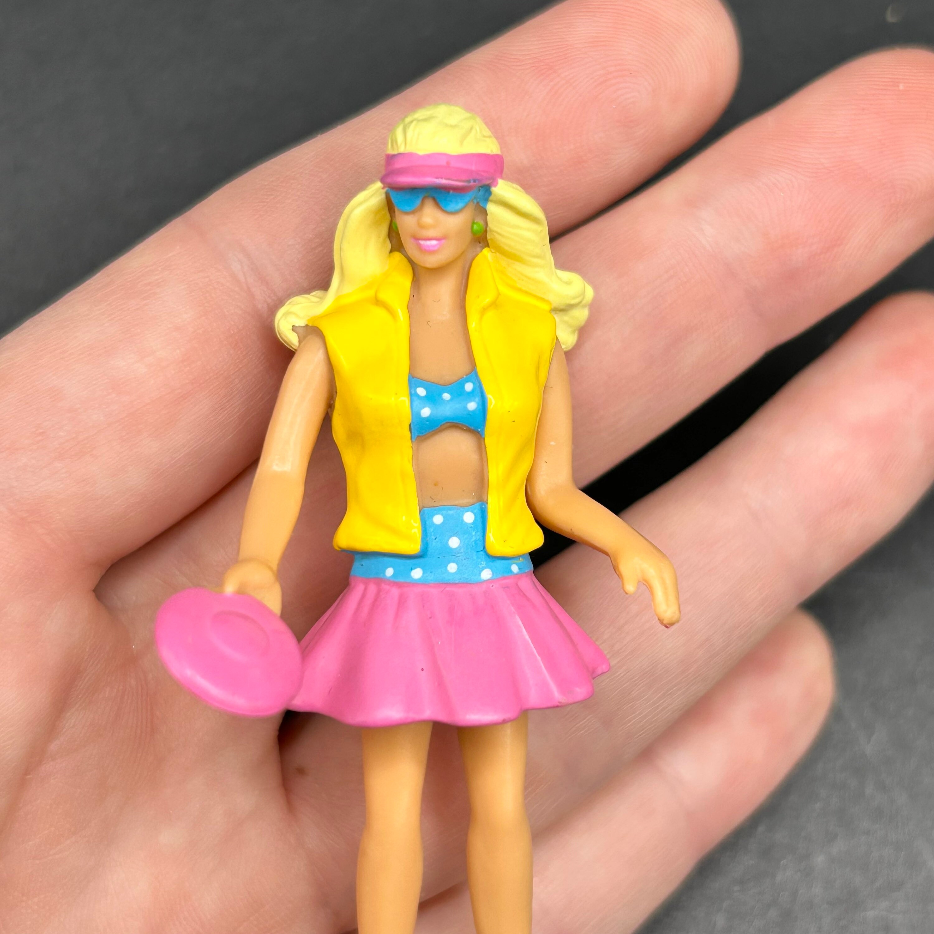 Barbie Bikini Frisbee 3 PVC Figure Figurine Cake Topper - Etsy