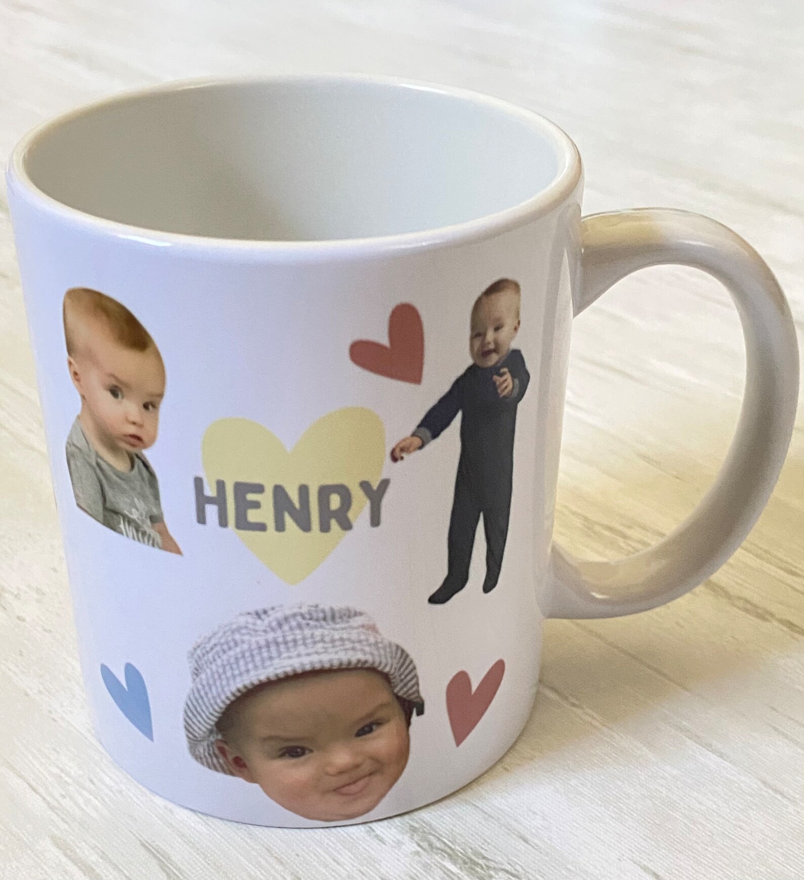 Customized Face Photo Mug, Funny Picture Coffee Cup, Personalized Photo ...