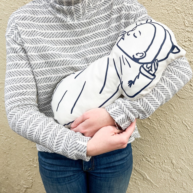 Customized Life-size Newborn Baby Pillow Birth Gift Keepsake - Etsy
