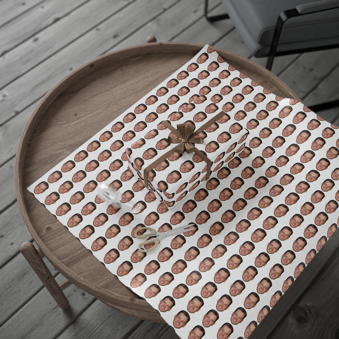 Joe Burrow Wrapping Paper: Cincinnati Bengals Gift Wrap - Etsy