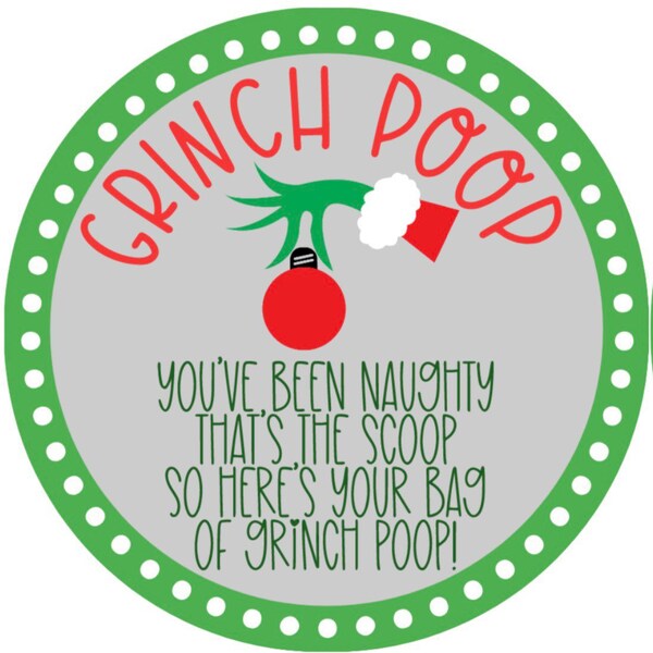 Grinch Party Favors - Etsy