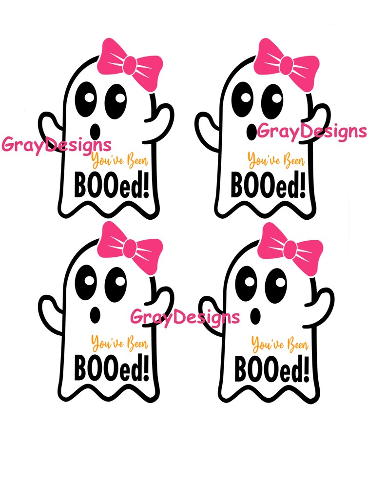 You've Been Booed-instant Download, Halloween Boo Tag, Halloween You've ...