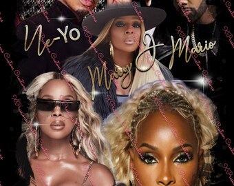 Mary J Blige for My Fans Tour - Etsy