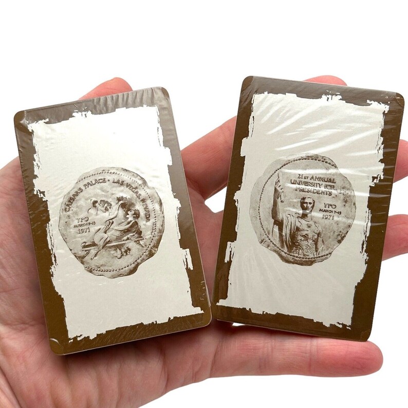 Caesar's Palace YPO 1971 VTG Collectible Playing Card Set Event ...