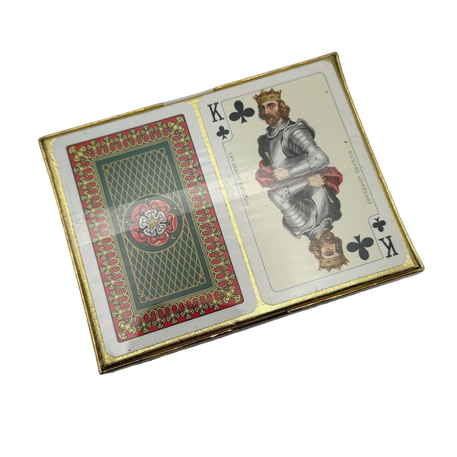 VTG Piatnik Playing Cards Tudor Rose Vienna Austria Sealed 2137 Bridge ...